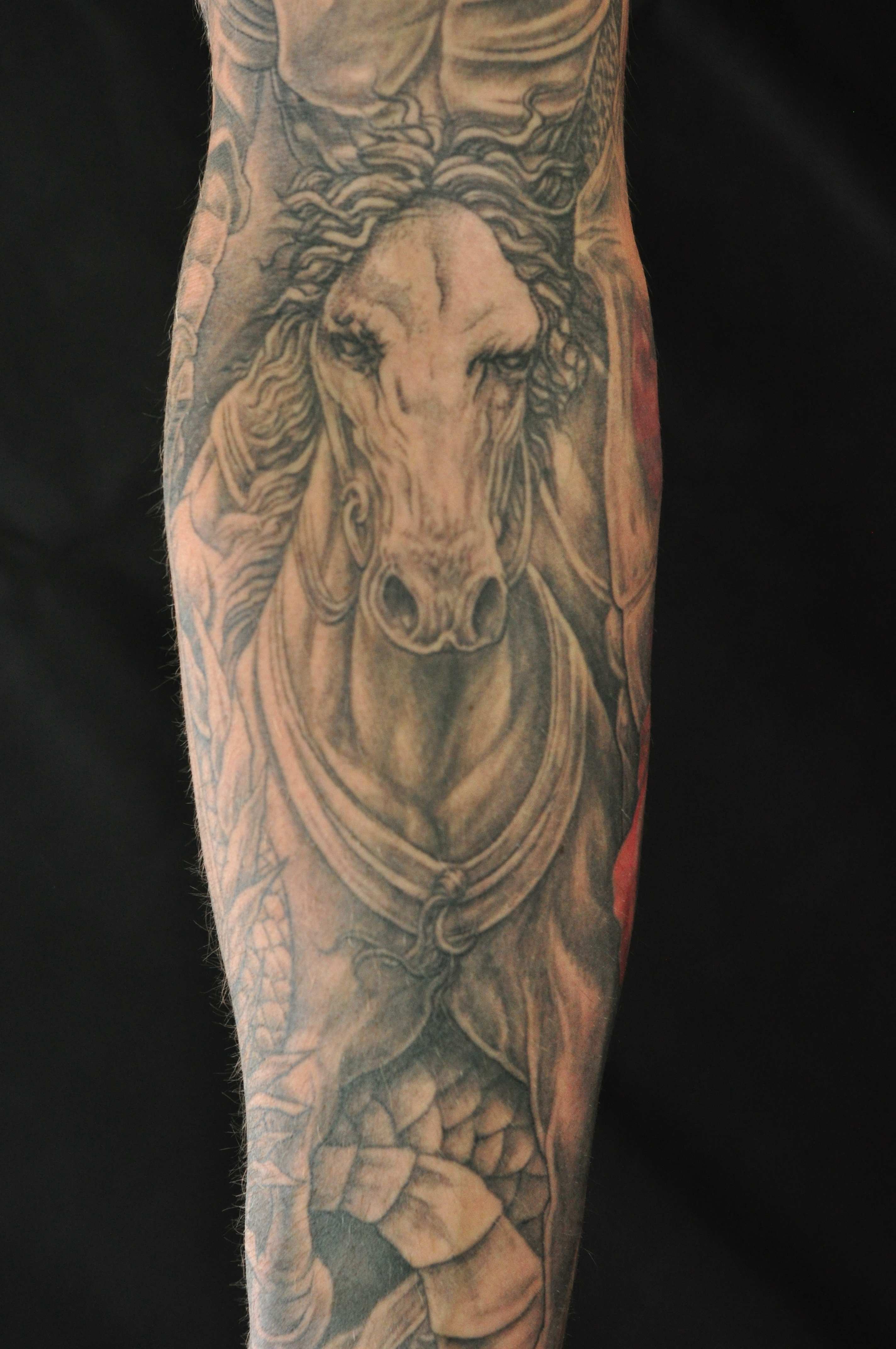 st. george and the dragon.. | neiltattoos